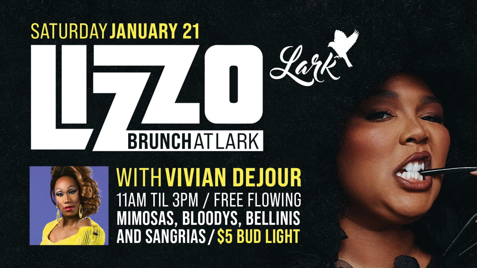 The Lizzo Drag Brunch • Lark Restaurant & Bar Chicago