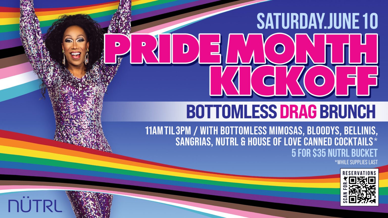 Pride Month Kick Off Bottomless Drag Brunch! • Lark Restaurant & Bar Chicago