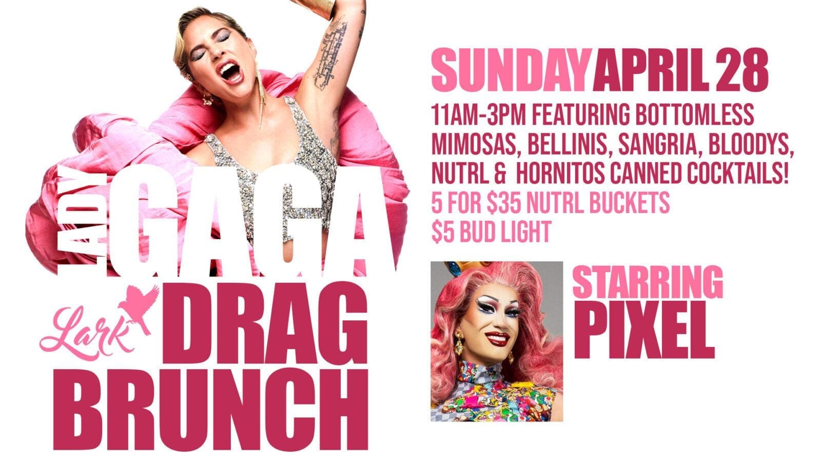 The Lady Gaga Drag Brunch • Lark Restaurant & Bar Chicago