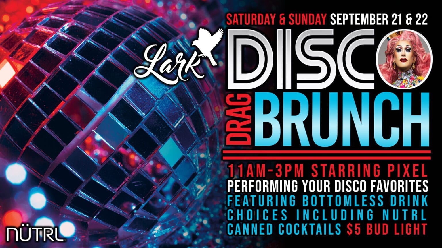 The Disco Drag Brunch • Lark Restaurant & Bar Chicago