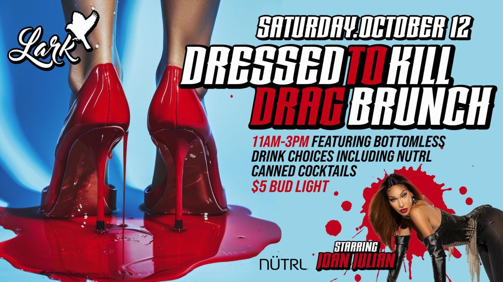 The Dressed to KILL Drag Brunch • Lark Restaurant & Bar Chicago